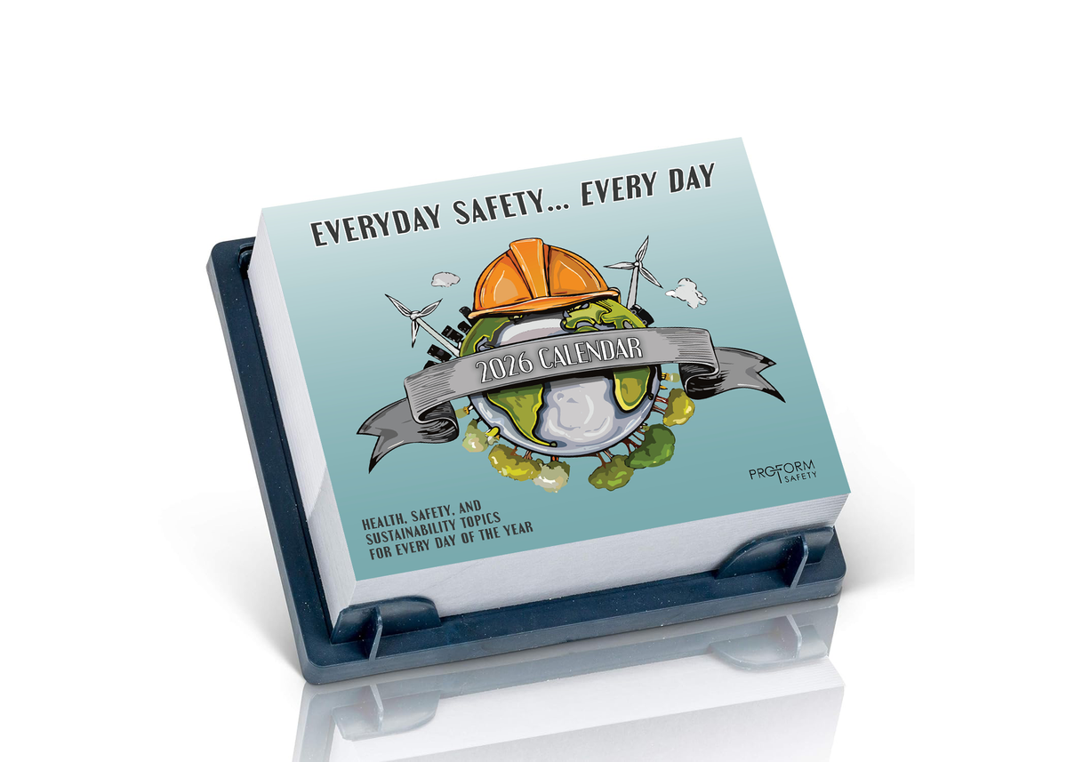 Daily Tear-off Safety Calendar I Safety Topics
